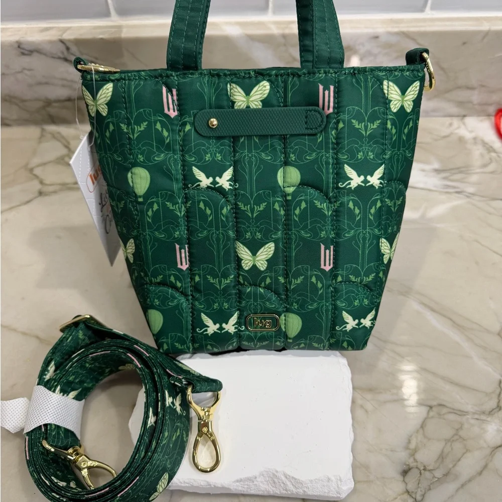 lug | Bags | Lug Wicked Green Butterfly Mini Crossbody Bag Brand New ...